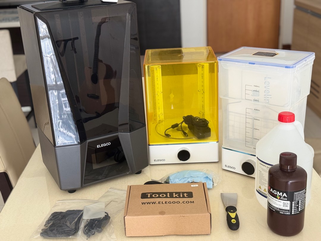 Elegoo Saturn 3 Ultra and Elegoo Mercury XS Bundle Combo (Resin 3D ...