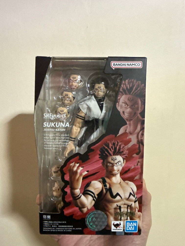 (FREE COURIER) SHF SH FIGUARTS SUKUNA RYOMEI FROM JUJUTSU KAISEN WITH ...