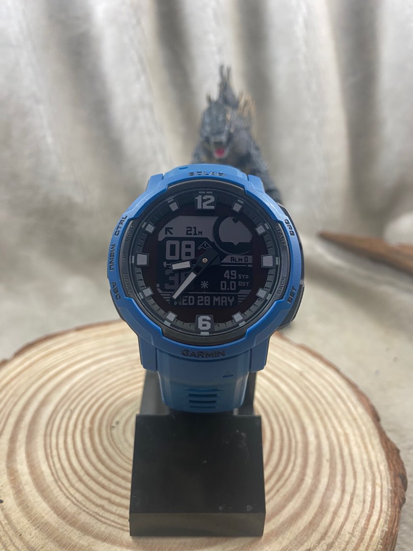 GARMIN INSTINCT CROSSOVER SOLAR SMART, Men's Fashion, Watches ...