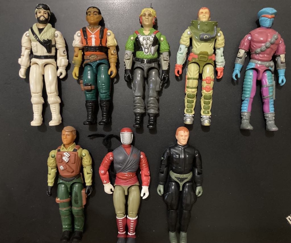 GI Joe Action Figures O-Ring ( Vintage 80s to Present ) Batch 1 ...