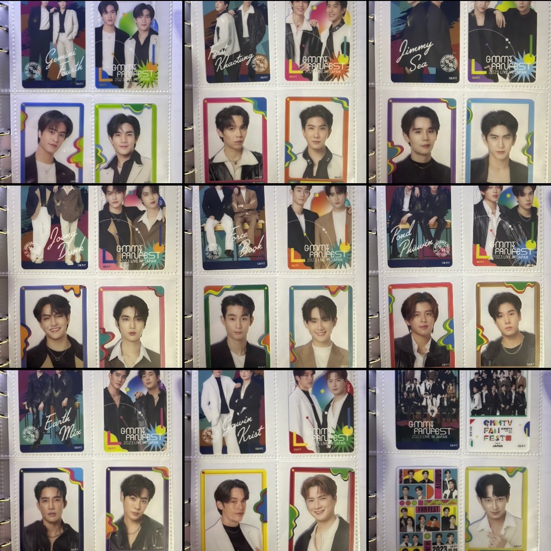 GMMTV Japan FanFest Photocard, Hobbies & Toys, Memorabilia & Collectibles, Fan Merchandise on ...