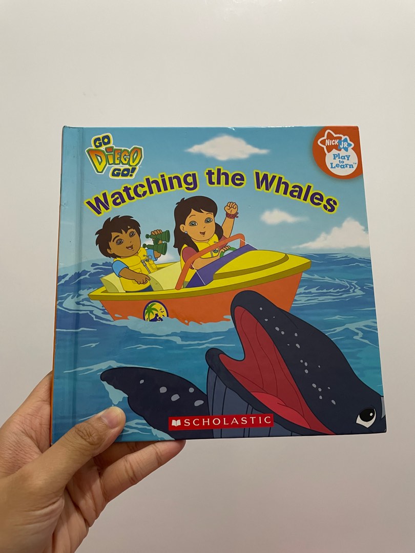 Go Diego Go - Watching the Whales | Children's Book | Hard Bound ...