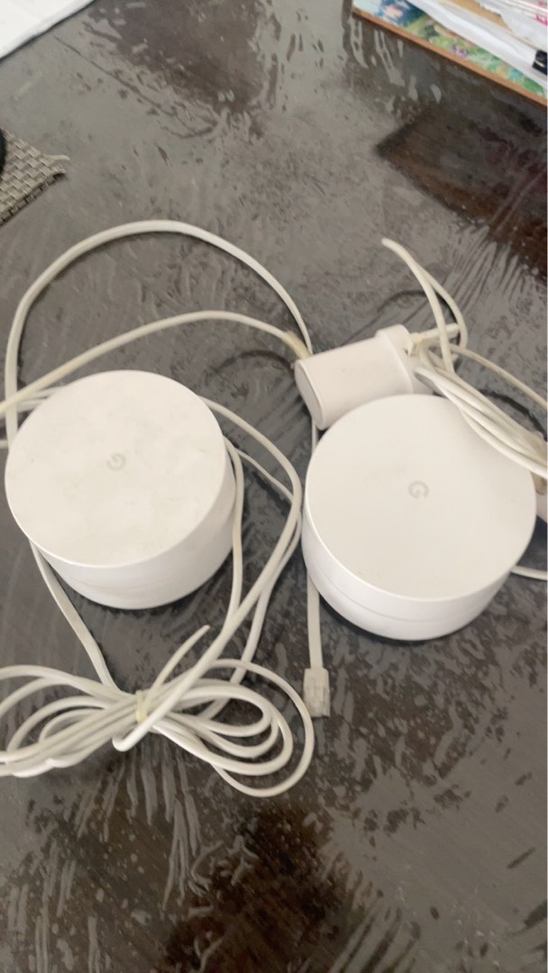 Google Mesh Router - Two Routing Points, Computers & Tech, Parts ...