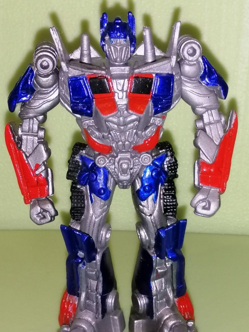 Hasbro Transformers TF Movie Optimus Prime mini figure... Articulated ...