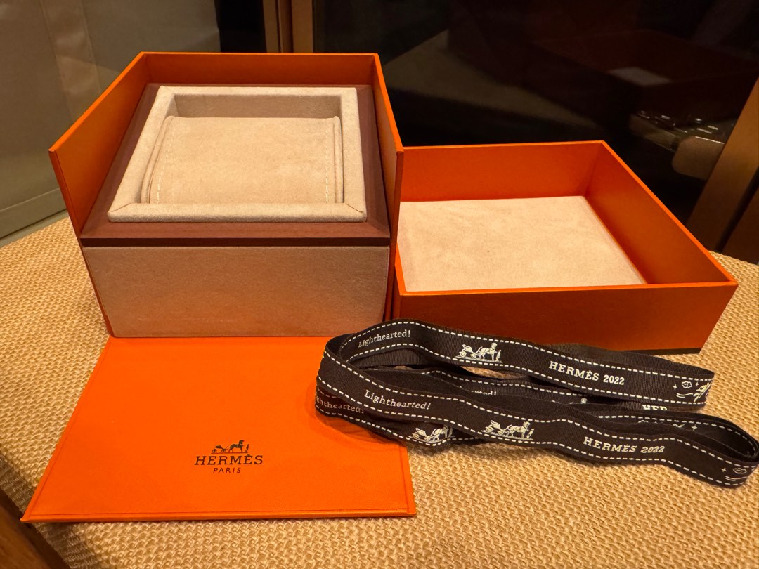 Hermes watch boxes, Women's Fashion, Watches & Accessories, Watches on ...