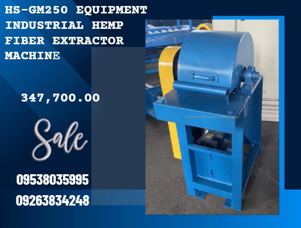 HS-GM250 Equipment Industrial Hemp Fiber Extractor Machine, Commercial ...