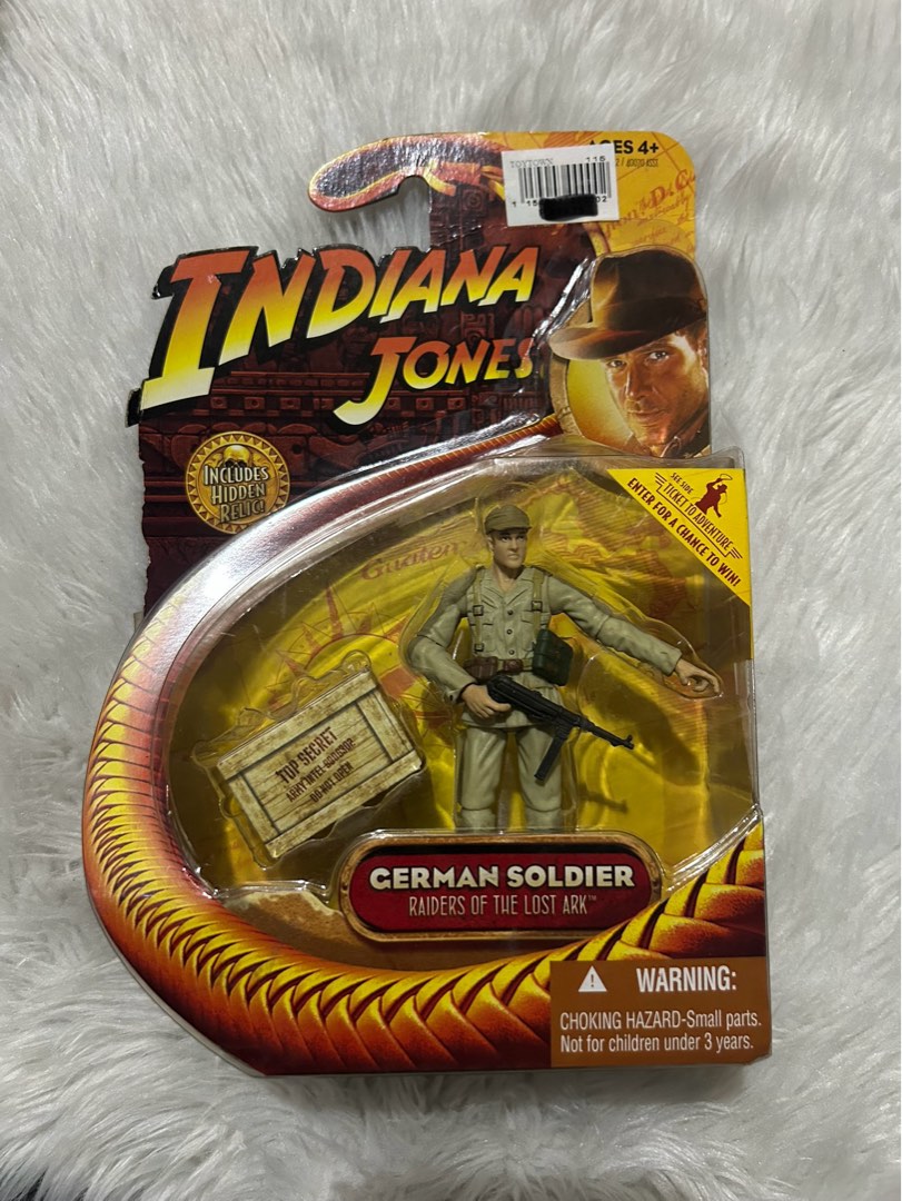 Indiana Jones German Soldier Raiders of the Lost Ark 3.75" Action ...