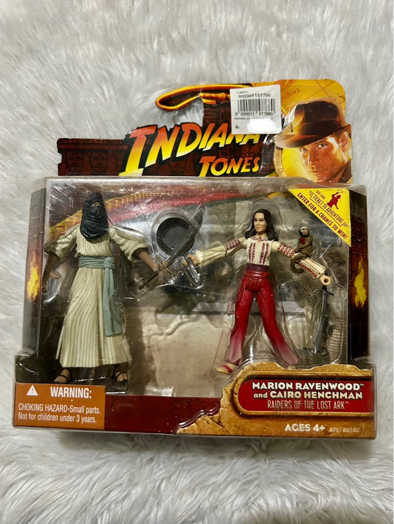 INDIANA JONES MARION RAVENWOOD AND CAIRO HENCHMAN Raiders of the lost ...