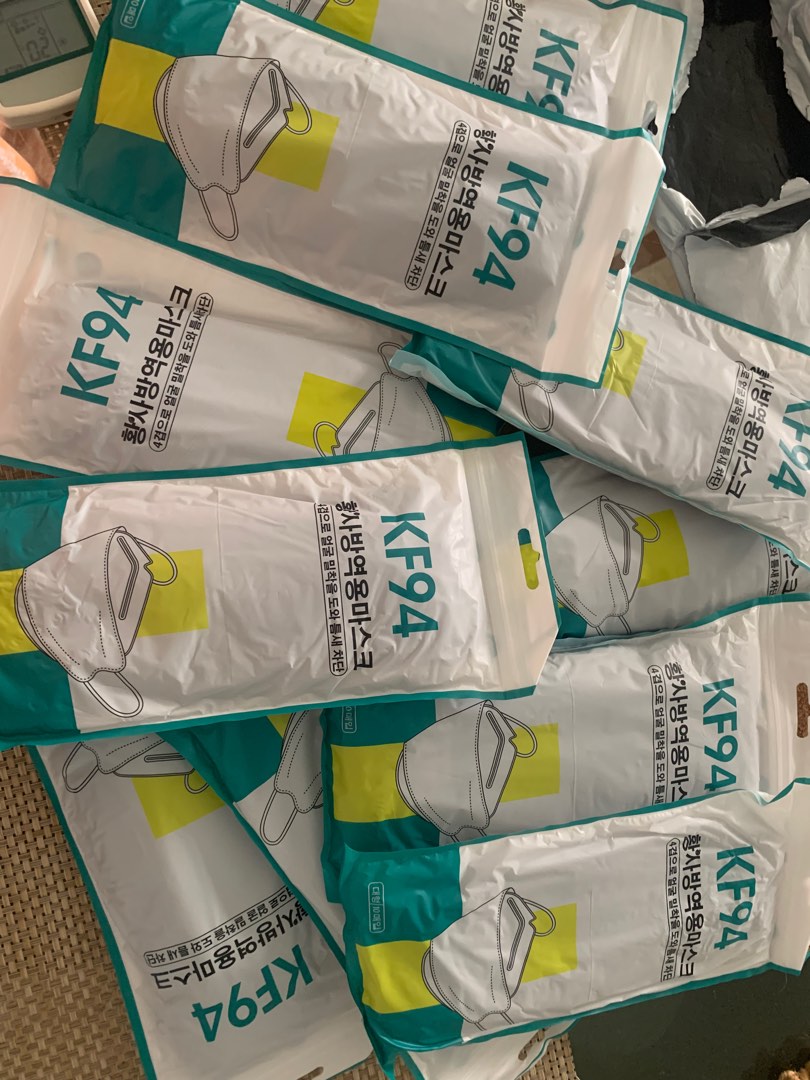 KF94 Masks , Health & Nutrition, Face Masks & Face Shields on Carousell