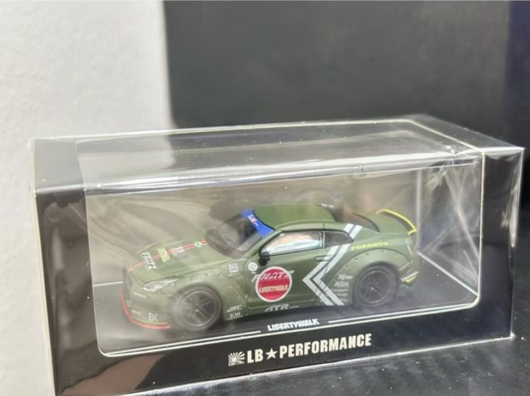 LB Performance Nissan GT-R R35 Zero Fighter duck tail wing ver, Hobbies ...