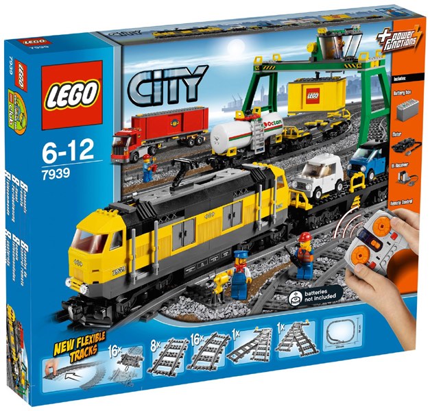 LEGO RC Train Cargo Train 7939, Hobbies & Toys, Toys & Games on Carousell