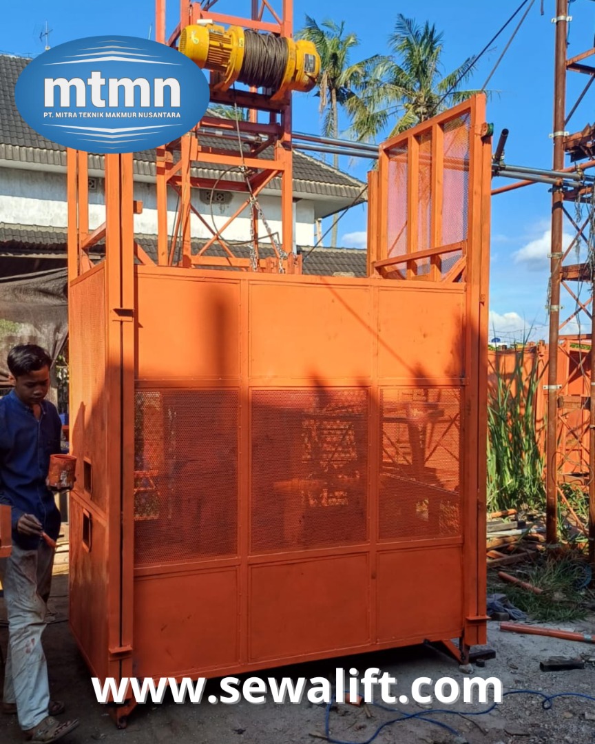 Lift Barang Material Proyek | Alimak | 1–2 Ton | Solusi Hemat & Andal ...