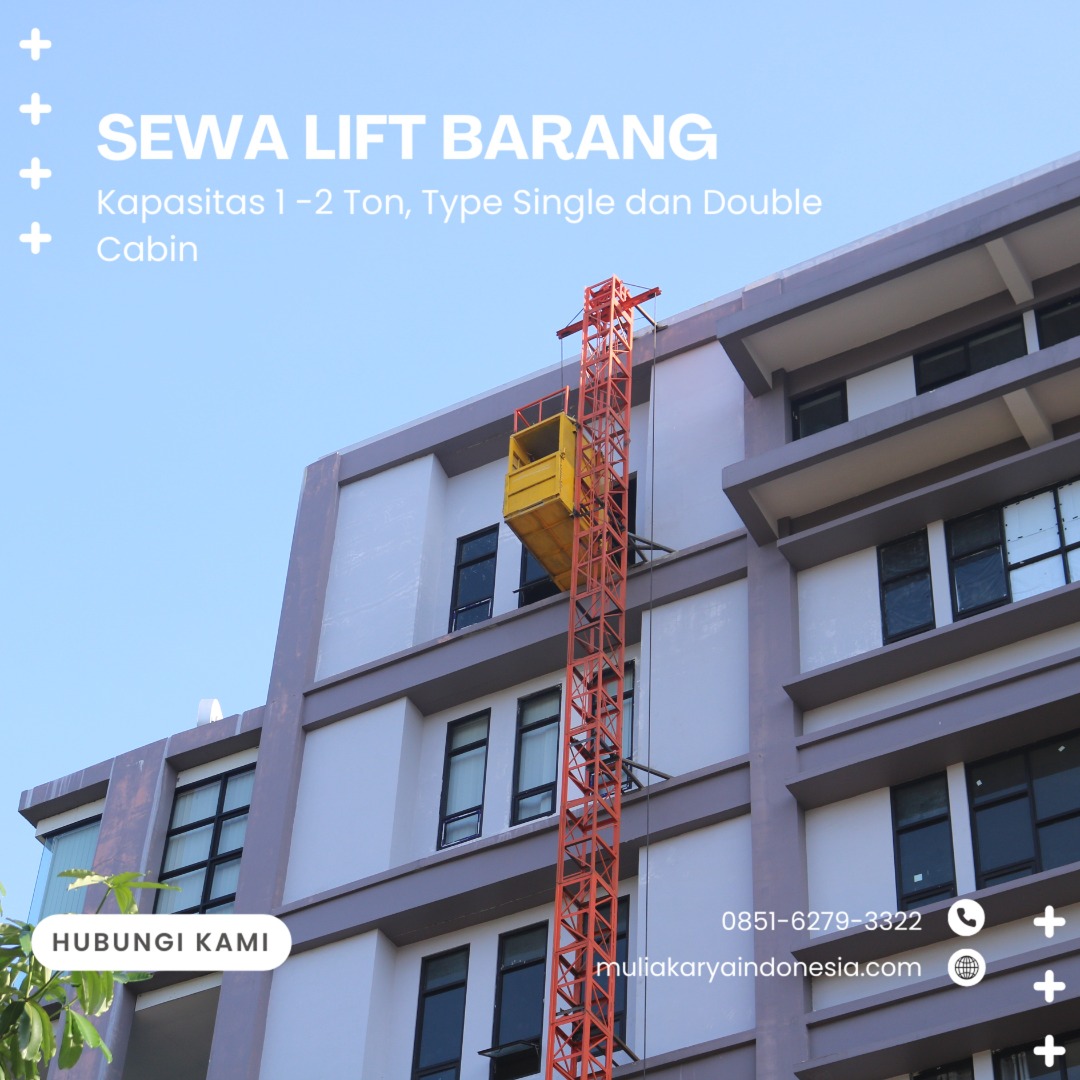 Lift Barang Sewa, Lift Barang Hoist SIDENRENG RAPPANG, Lift Barang ...