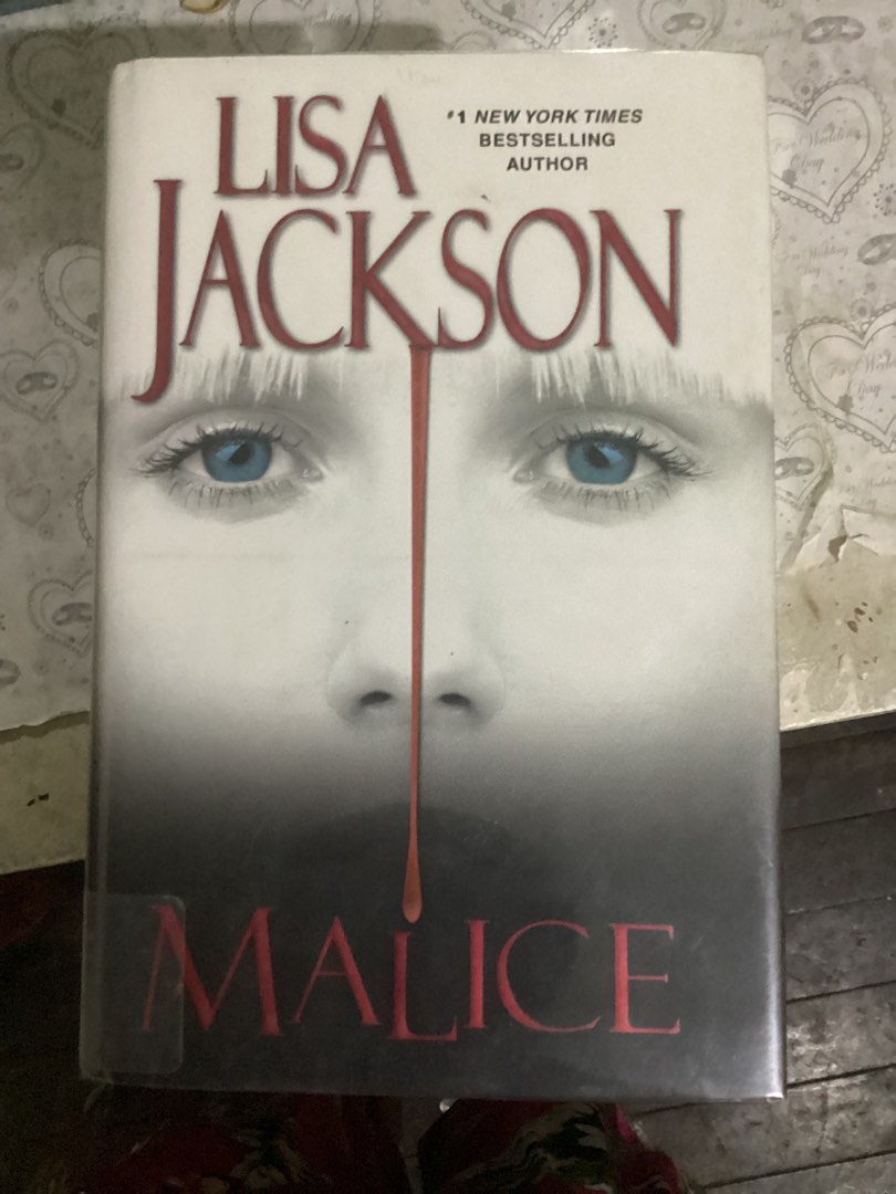Lisa Jackson Malice, Hobbies & Toys, Books & Magazines, Fiction & Non ...