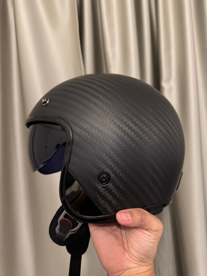 LS2 Bob carbon helmet, Sports Equipment, Other Sports Equipment and ...