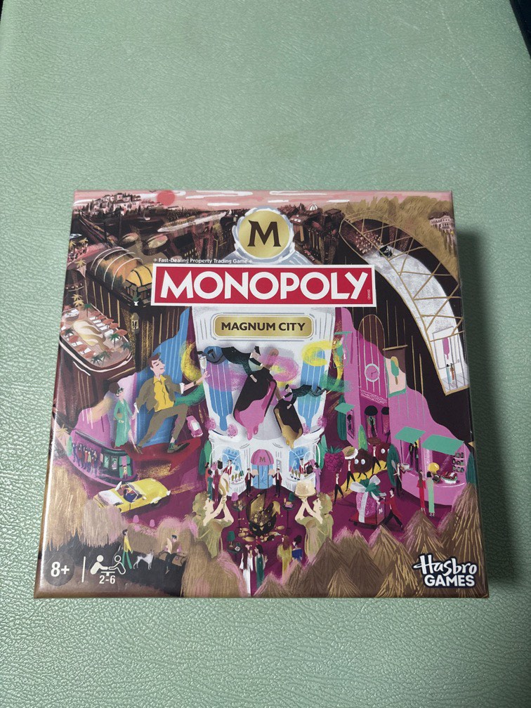 Magnum City Monopoly, Hobbies & Toys, Toys & Games on Carousell