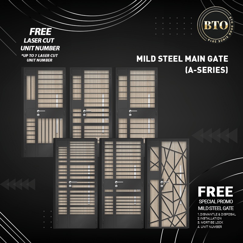 Main Gate/ Mild Steel Gate/ Steel Gate/ Metal Gate/ Gate/ Mild Steel ...