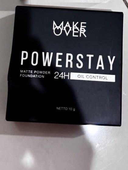 MAKE OVER Powerstay 24H Matte Powder Foundation - Bedak Padat High ...