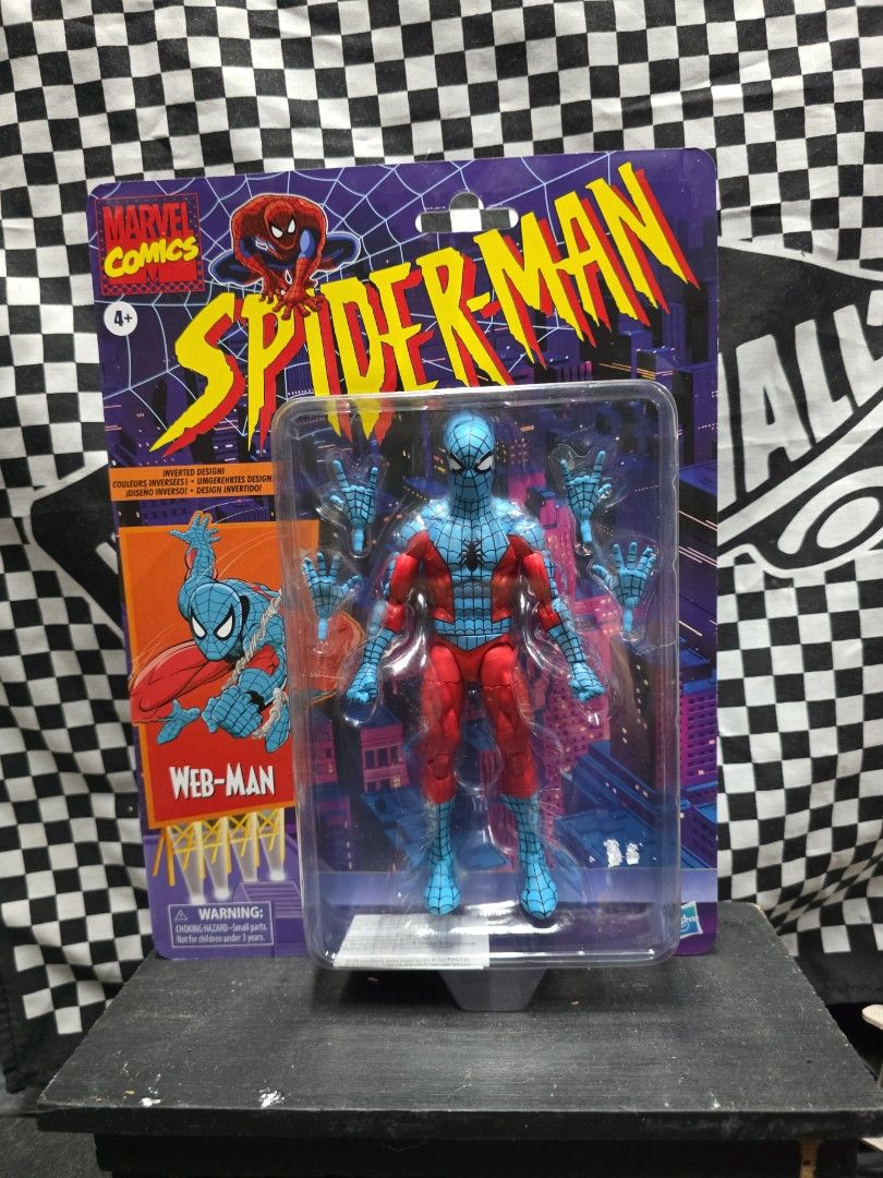 Marvel Legends WebMan, Hobbies & Toys, Toys & Games on Carousell
