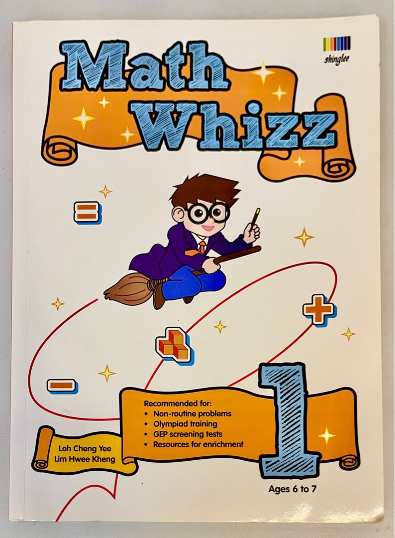 Math Whizz 1, Hobbies & Toys, Books & Magazines, Assessment Books on Carousell
