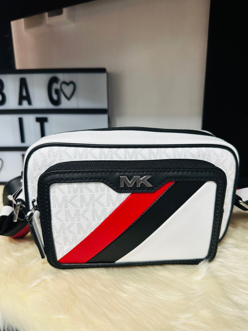 Michael Kors Rivington Camera Bag with Pouch for Men, Men's Fashion ...