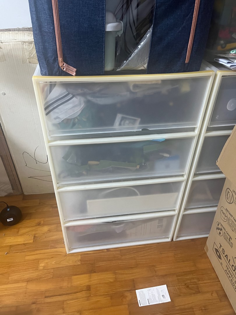 Muji drawers, Furniture & Home Living, Furniture, Shelves, Cabinets ...