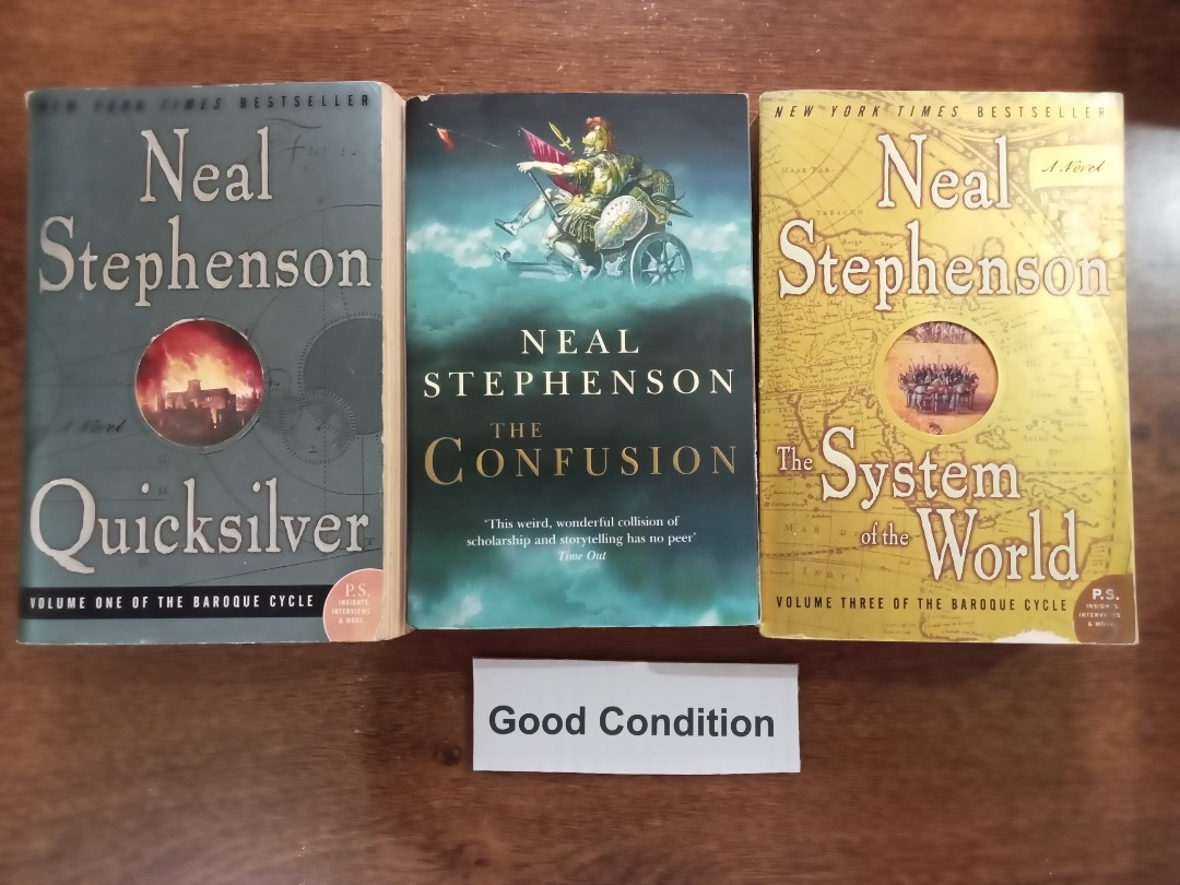 Neal Stephenson - The Baroque Cycle (Vol.1-3) [Bundle], Hobbies & Toys ...