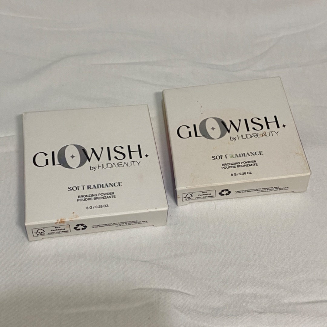 NEW w/ BOX: Huda Beauty Glowish Soft Radiance Bronzing Powder, Beauty ...