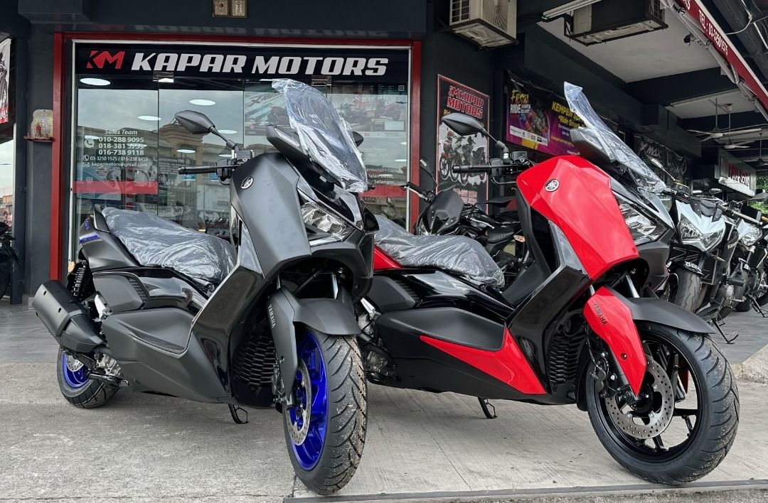 New Yamaha Xmax 250 Muka0 ( Maxiscooter X-max Elegan Cruisym Forza Srmax), Motorbikes on Carousell