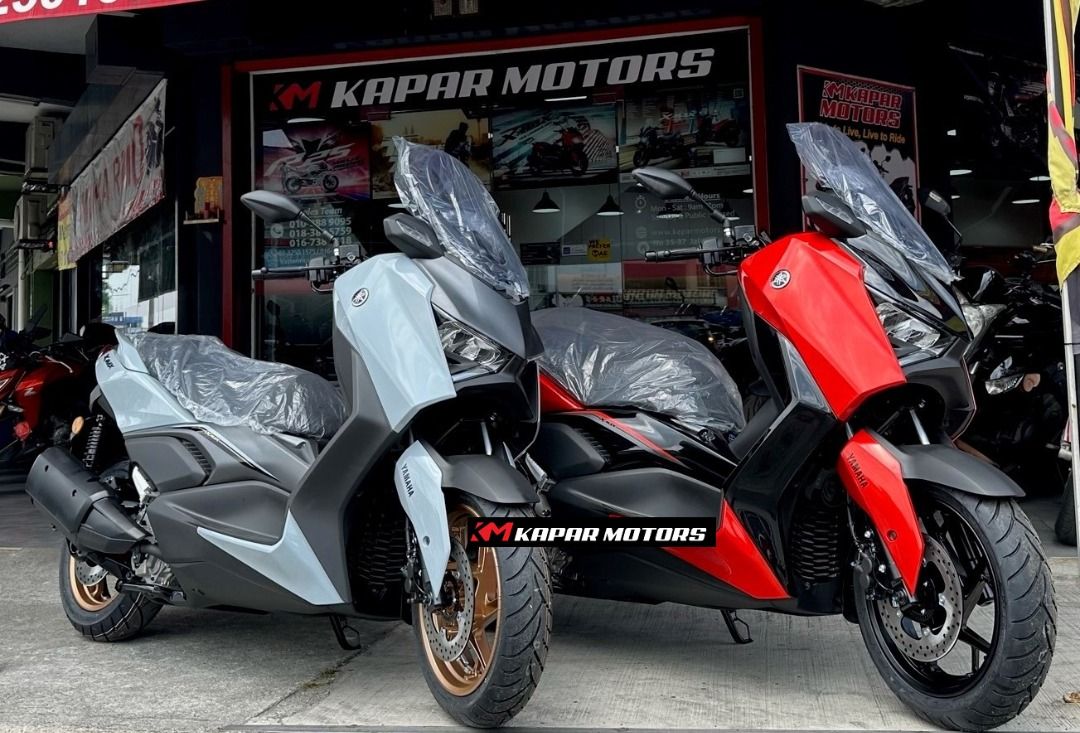 New Yamaha Xmax 250 Muka0 ( Maxiscooter X-max Elegan Cruisym Forza Srmax), Motorbikes on Carousell