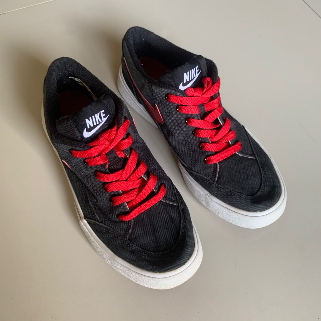 Nike Sneaker (Black and Red Combi), Men's Fashion, Footwear, Sneakers ...