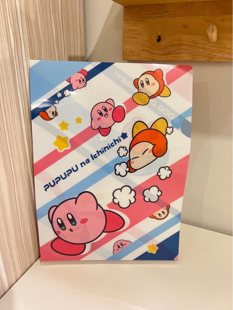 Nintendo Kirby of the Stars Pupupu Day A4 File, Hobbies & Toys ...