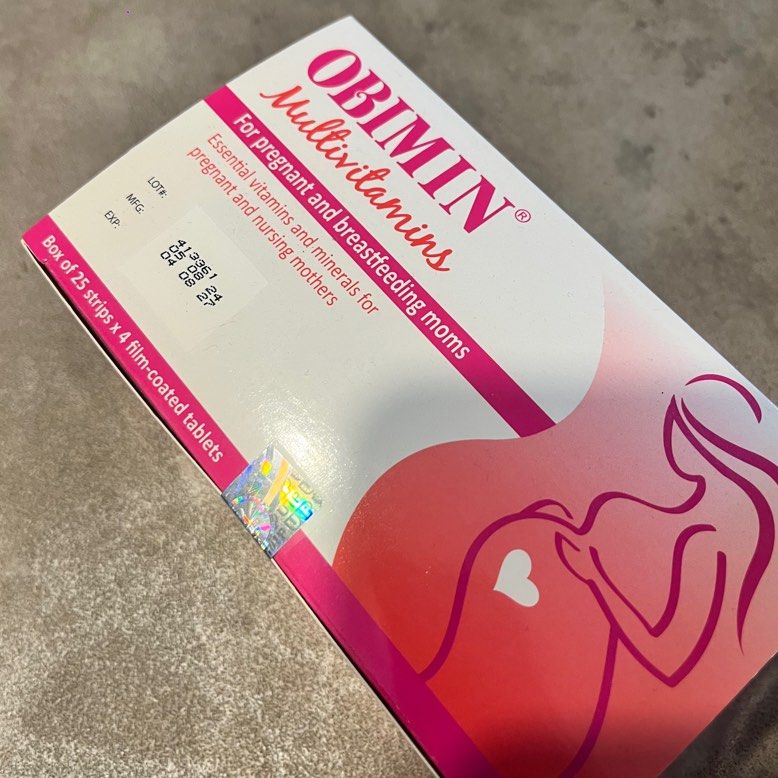 Obimin Multivitamin, Health & Nutrition, Health Supplements, Vitamins ...