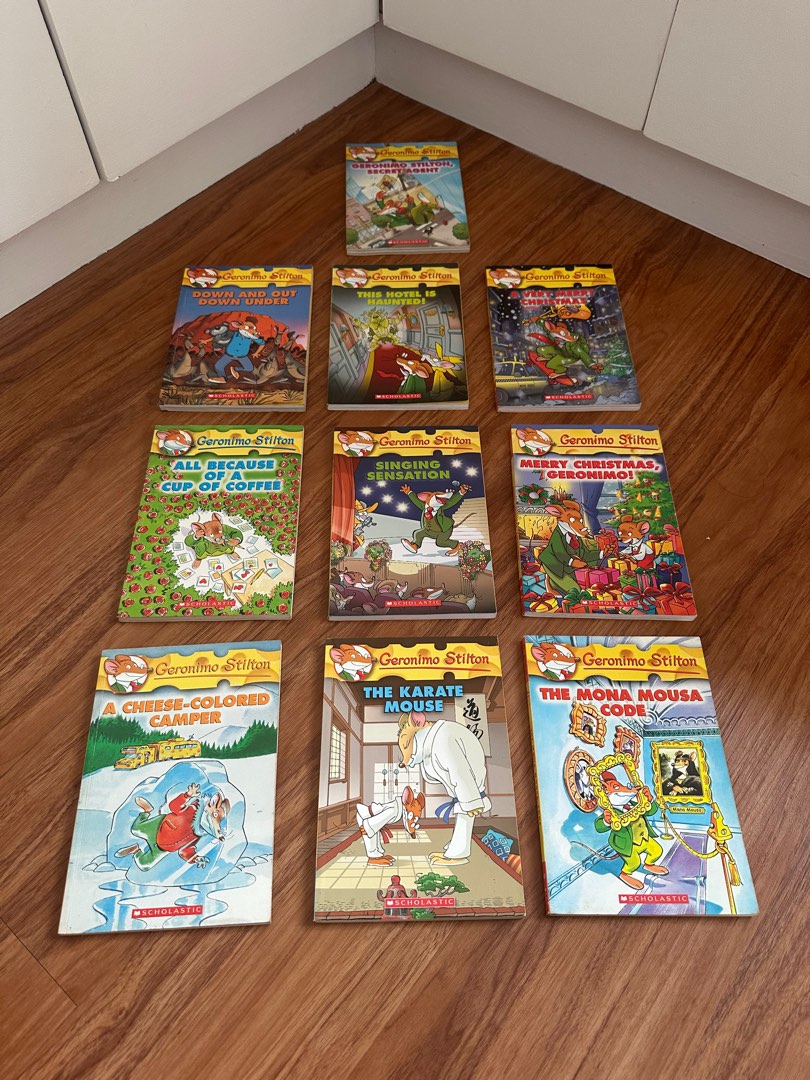Original Geronimo Stilton books 3 for 400, Hobbies & Toys, Books ...
