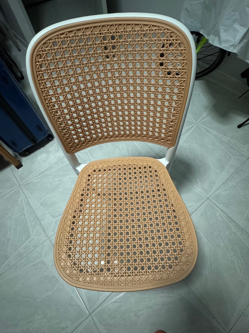 Plastic Rattan Chair, Furniture & Home Living, Furniture, Chairs on ...