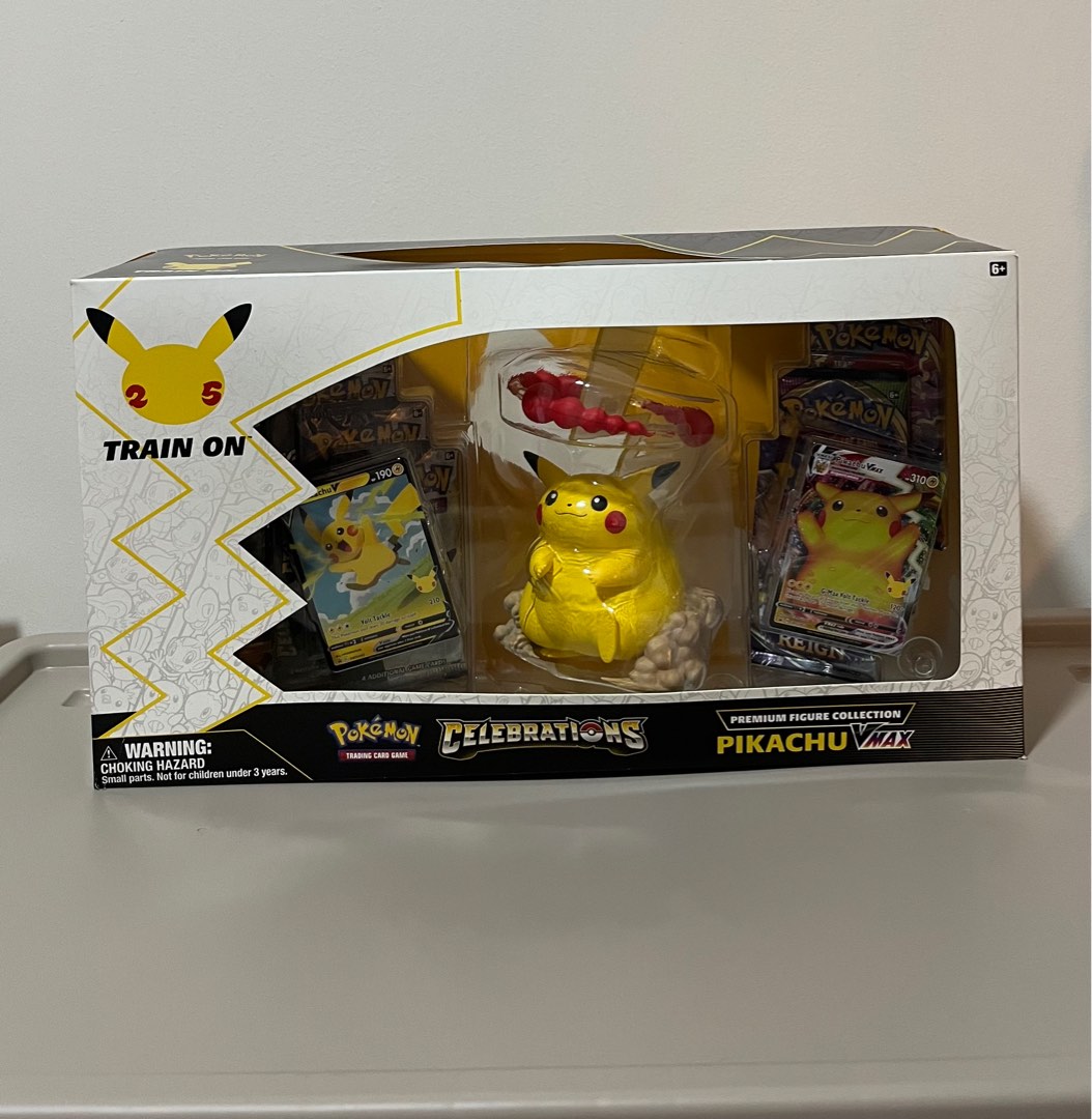 Pokémon Celebrations Pikachu Vmax Figure Collection, Hobbies & Toys ...