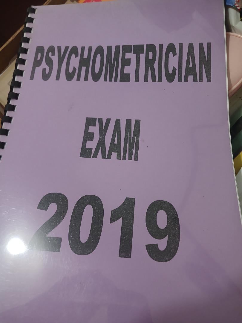 Psychometrician Sample Exam, Hobbies & Toys, Books & Magazines ...