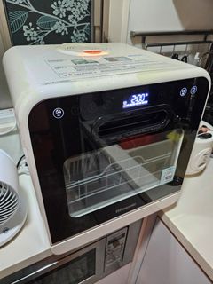 包送貨 RASONIC 樂信牌 RDW-J6W 座檯式洗碗碟機, 家庭電器, 廚房電器, 洗碗碟機 - Carousell
