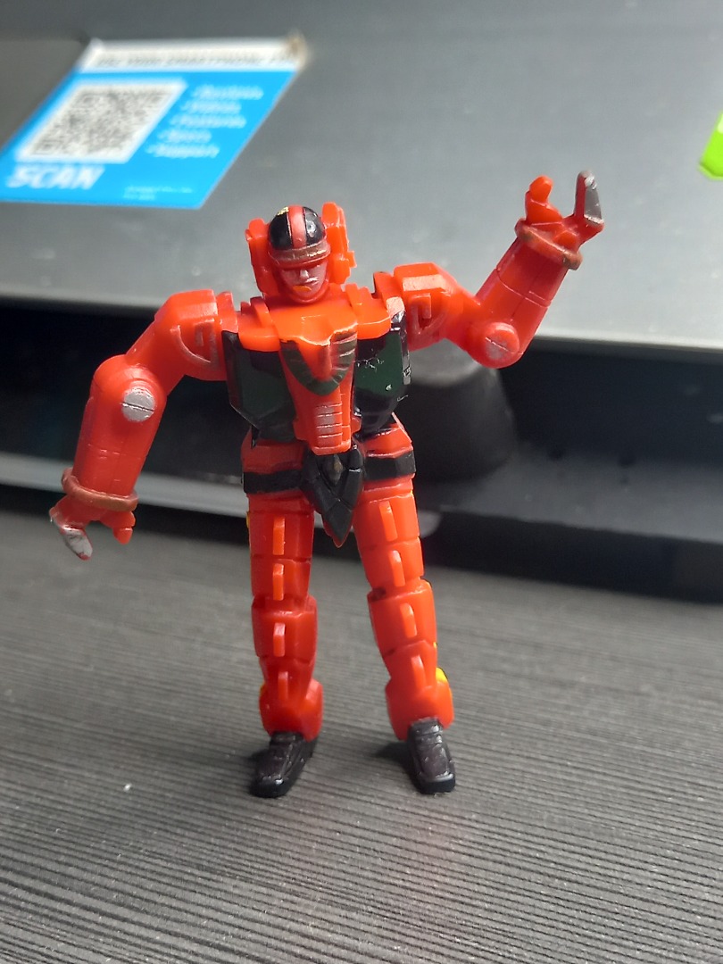 "Red Dragon Zord" Vintage 1994 SABAN Mighty Morphin Power Ranger Robot ...