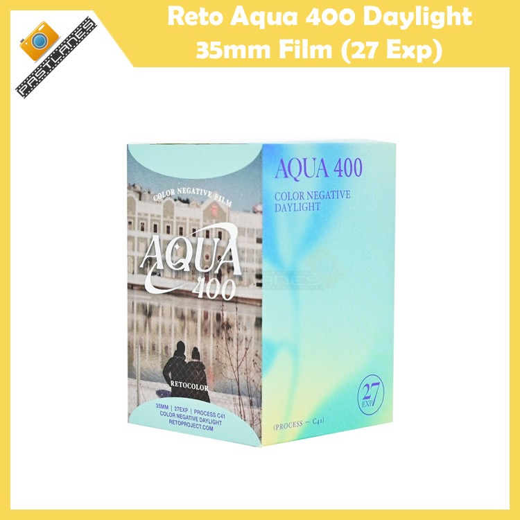 Reto Aqua 400 35mm Film [27 Exp], Photography, Photography Accessories ...