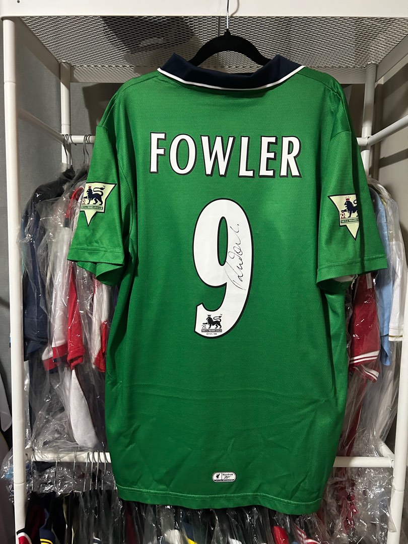 Robbie Fowler Liverpool Signed 99/00 Away Jersey, Hobbies & Toys ...