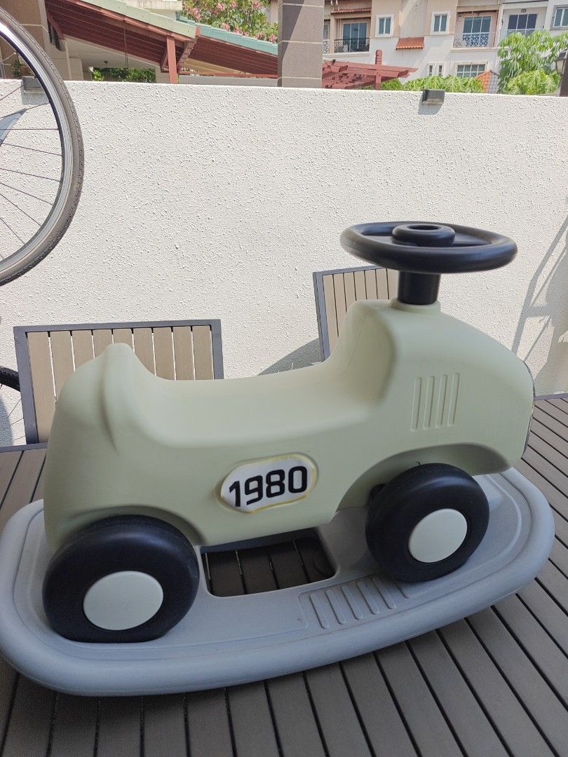 Rocking Toy Car 2-in-1, Babies & Kids, Infant Playtime on Carousell