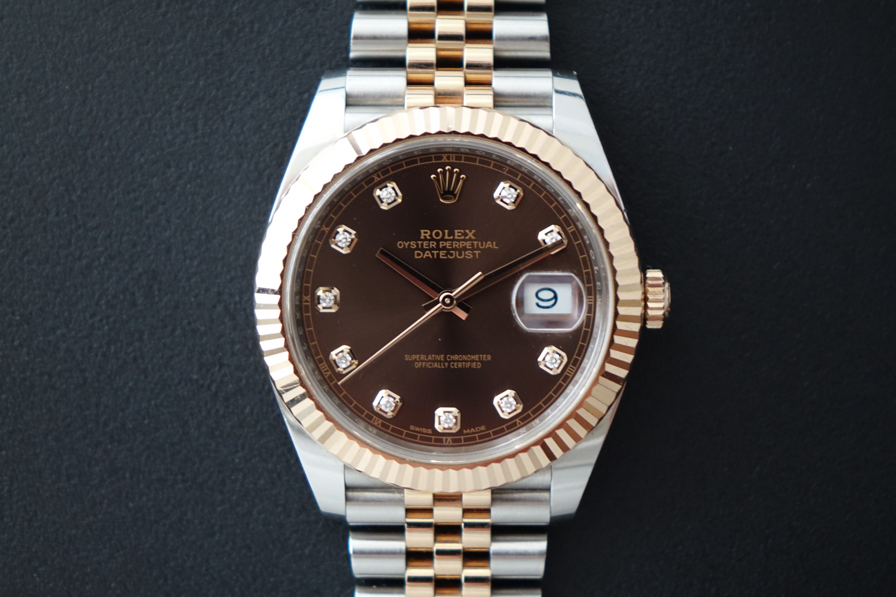 Rolex Datejust 41 126331 choco 10 point diamond full set, Luxury ...