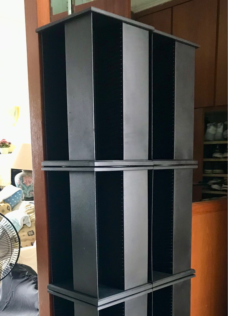 Rotatable CD Racks - $40, Audio, Other Audio Equipment on Carousell