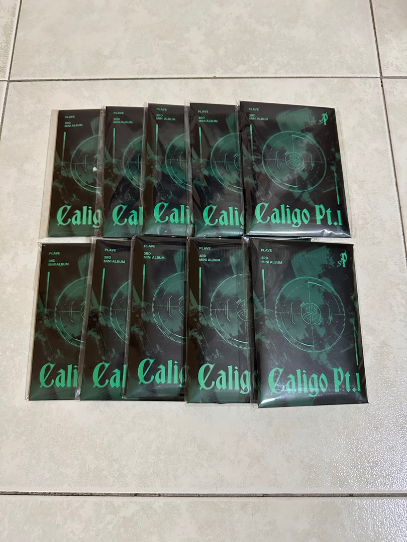 Sealed Plave Caligo Pt. 1 POCA Albums, Hobbies & Toys, Music & Media ...