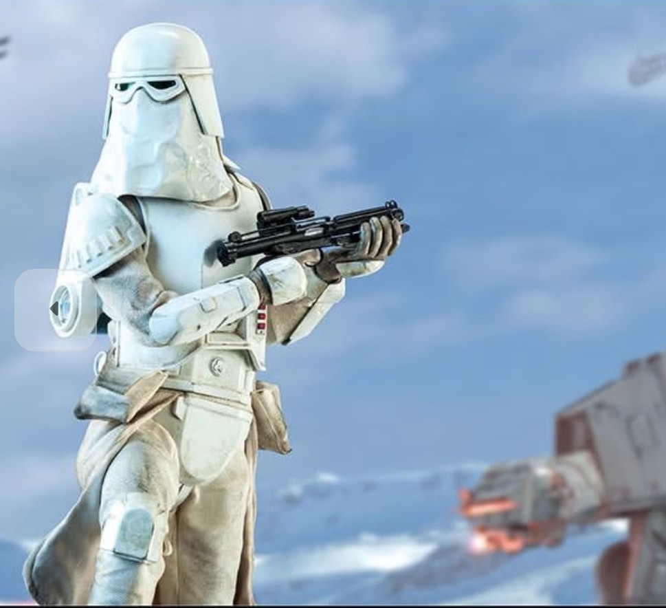 Sideshow Star Wars snow trooper premium format 1/4 scale, Hobbies ...