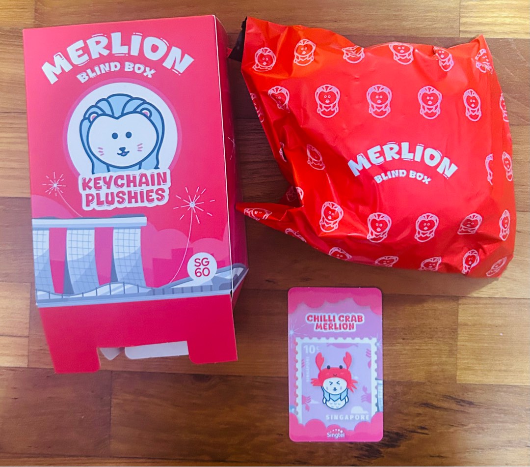 Singtel Merlion Blindbox, Hobbies & Toys, Toys & Games on Carousell