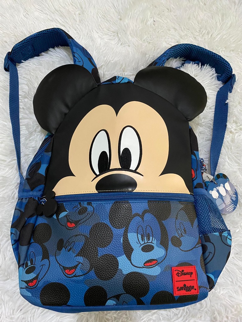 Smiggle Mickey Mouse Backpack, Babies & Kids, Babies & Kids Fashion on ...