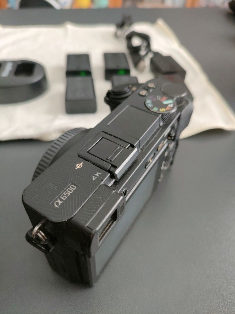 Sony A6500 apsc camera used, Photography, Cameras on Carousell