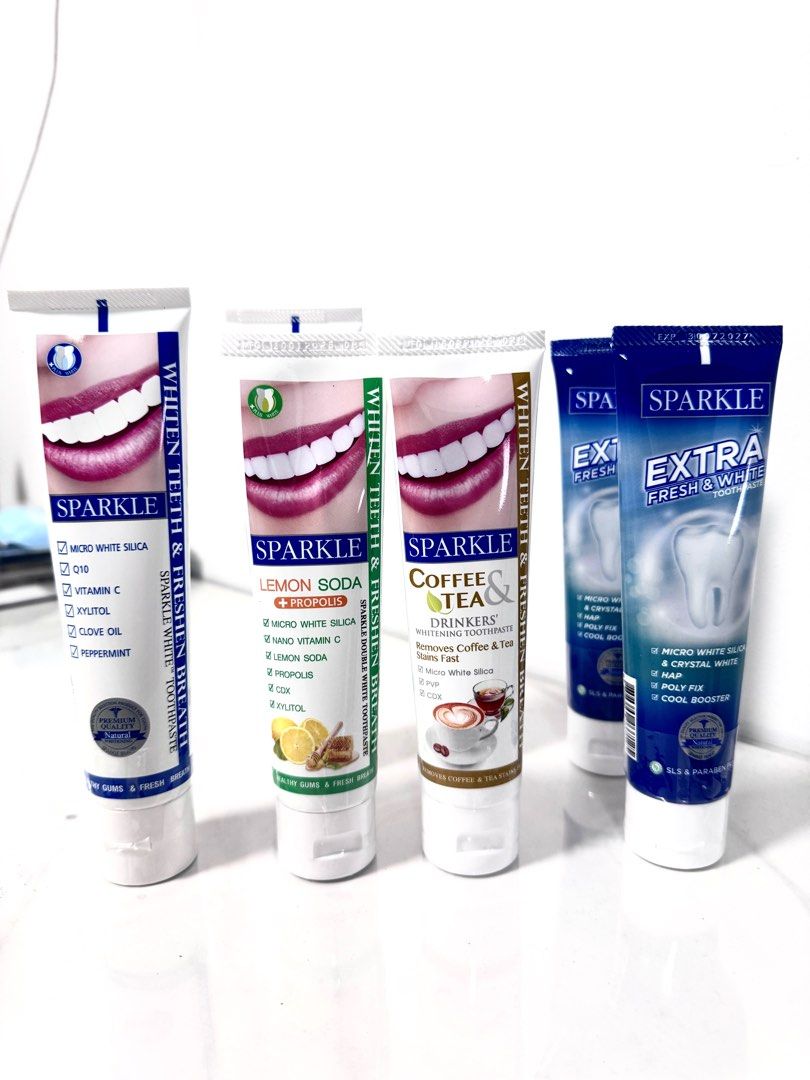 [Lingling Kwong] Sparkle Toothpaste (Thailand), Beauty & Personal Care ...